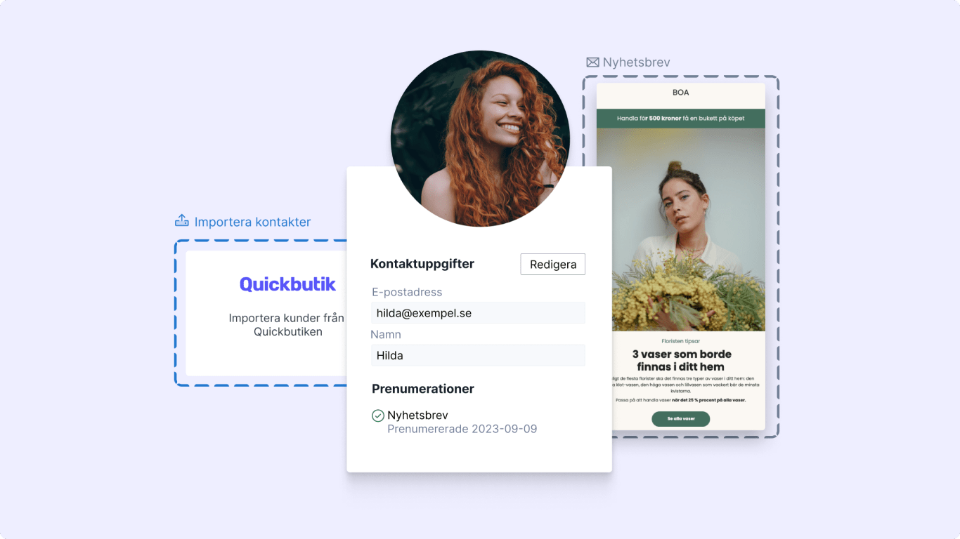 Quickbutik integration - Get a Newsletter